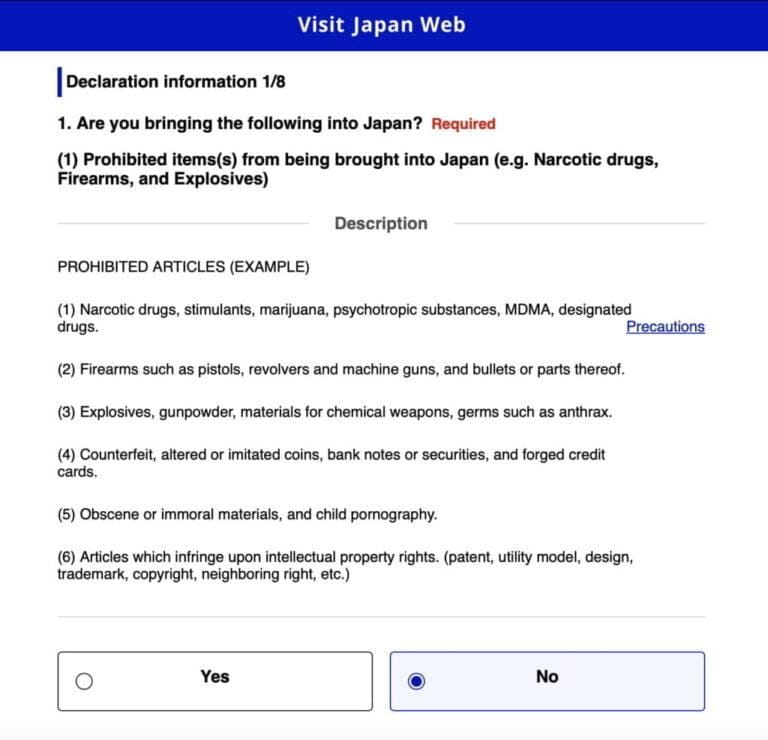 How To Fill Visit Japan Web | A Step-By-Step Guide